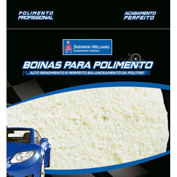 Boina Dupla Face Branca 8''